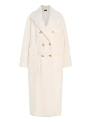 SERGIO HUDSON Double Breasted Oversized Coat