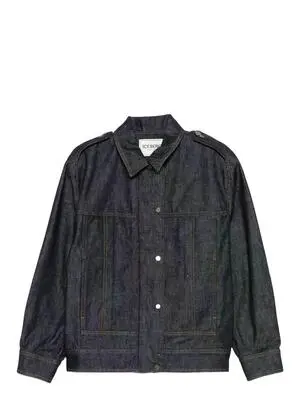 Iceberg Denim Button Jacket - Blue