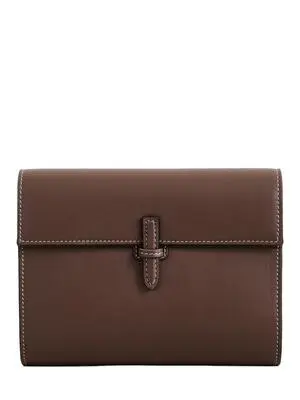 HUNTING SEASON Small Soft Clutch - Dark Brown