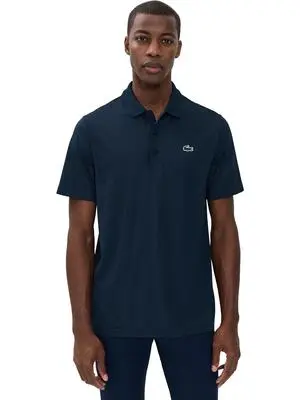 Lacoste Regular Fit Uv Protect Golf Polo Shirt - Navy Blue
