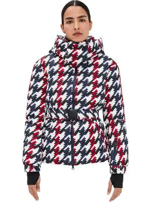 Perfect Moment Candice Ski Parka - Houndstooth
