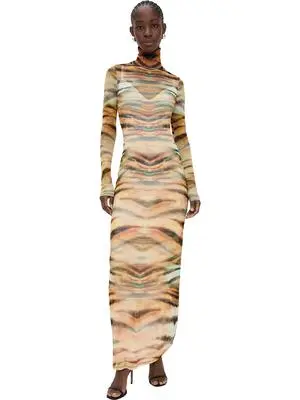 AFRM Billie Maxi Dress - Placed Tiger