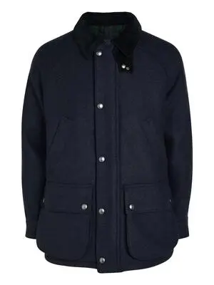 Ralph Lauren Quilted Wool Jacket - Navy