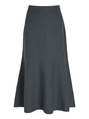 SIMKHAI Atwood Wool Midi Skirt