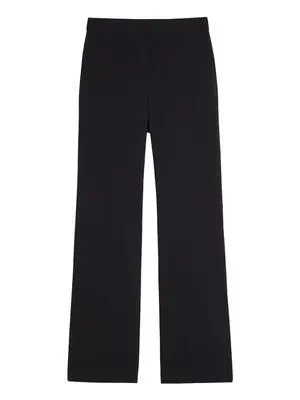 Simkhai Kenna Flared-leg Woven Trousers - Black