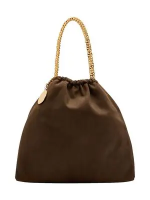 Stella McCartney Falabella Medium Drawstring Tote - Moca