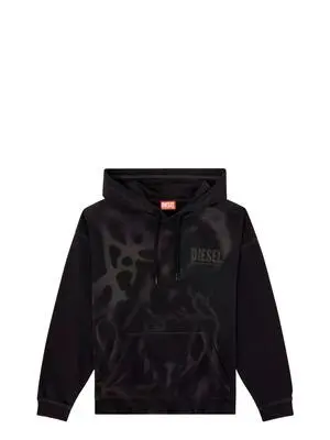 DIESEL® Hooded Pullover - Black