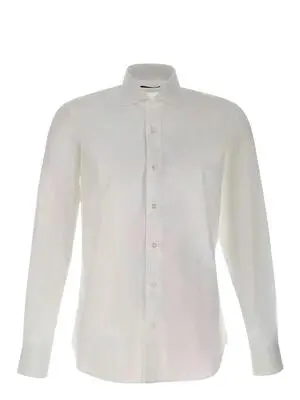 MARCHESANI Buttoned Long-sleeved Shirt - White