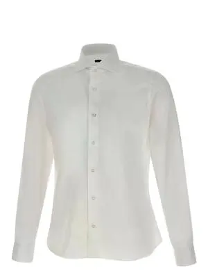 MARCHESANI Buttoned Long-sleeved Shirt - White