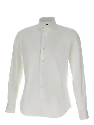 MARCHESANI Buttoned Long-sleeved Shirt - White