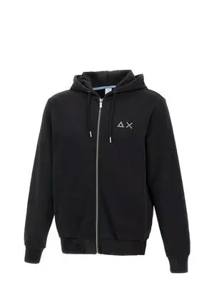 SUN 68 Zip-up Hoodie - Black