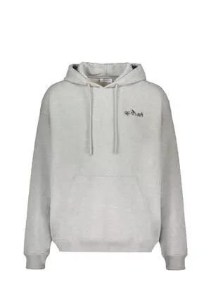 Off-White Graphic-print Hoodie - Grey