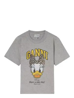 GANNI X Disney Graphic T-shirt - Grey
