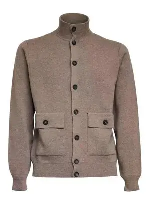 FILIPPO DE LAURENTIIS Buttoned Cardigan - Neutrals