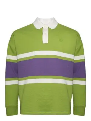 Loewe Long Sleeve Polo And Purple - Green