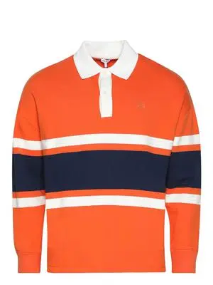 Loewe Long Sleeve Polo And Purple - Orange