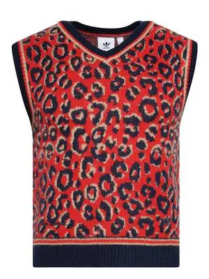 Adidas X Wales Bonner Knit Vest - Red