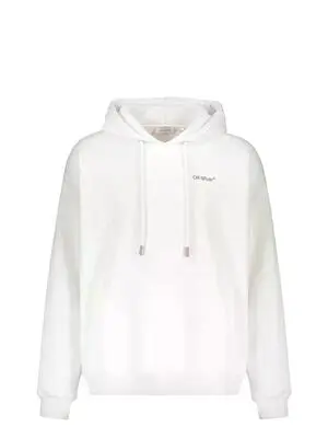 Off-White Drawstring Hoodie - White
