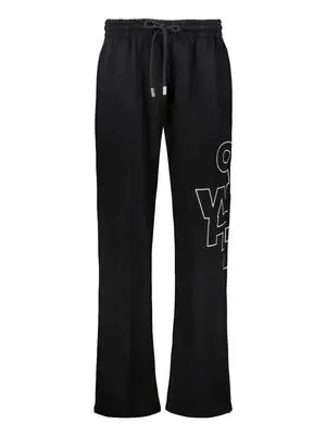 Off-White Logo-print Track Pants - Black