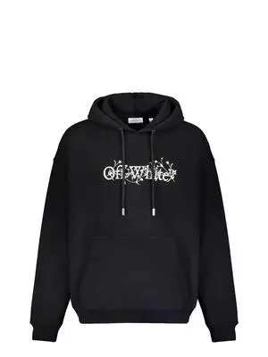 Off-White Graphic-print Hoodie - Black