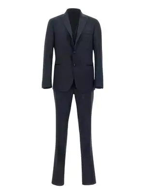 MARCHESANI Single-breasted Three-piece Suit - Blue
