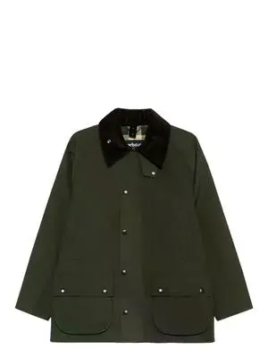 Barbour Bedale Corduroy-collar Jacket - Green
