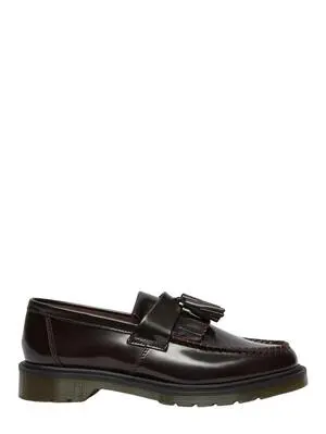 Dr. Martens Adrian Arcadia Leather Tassel Loafer - Cherry Red Arcadia