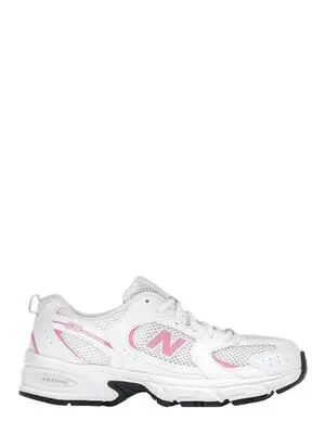 NEW BALANCE 530 Lace Sneakers - Nb 103 White/signal Pink