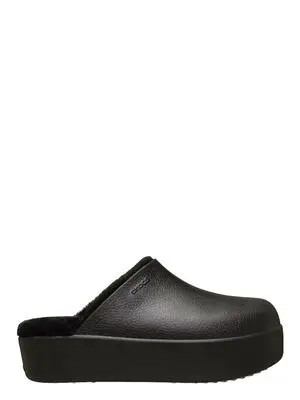 CROCS Dylan Platform Lined Clog - Black