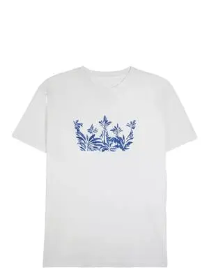 OSKLEN Stone Lazuli Crown T-shirt - White