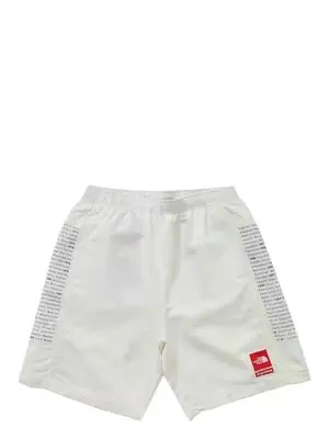 Supreme Text Print Short - White