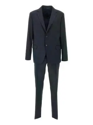 MARCHESANI Narrow Lapel Two-piece Suit - Blue