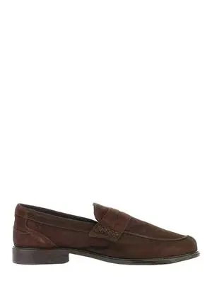 DUCA DEGLI ABRUZZI Amalfi Suede Loafers - Brown