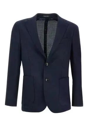 MARCHESANI Cavalier Buttoned Single-breasted Blazer - Blue