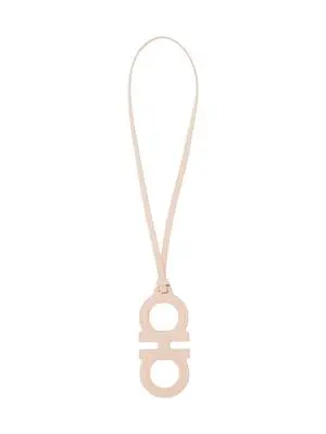 FERRAGAMO Double Gancini Charm - Pink