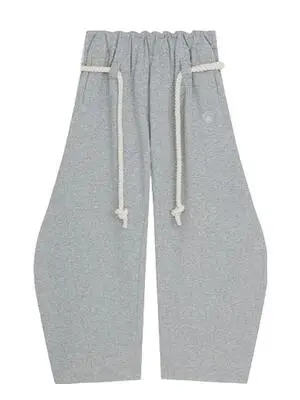 AELFRIC EDEN Striped Barrel Sweatpants - Grey