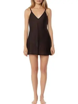 Helen Jon V-neck Slip - Black