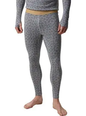 BACKCOUNTRY Cedars Rws Merino Midweight Baselayer Bottom - Goat Path Print