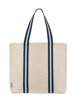AME & LULU Hamptons Beach Tote - Blueberry