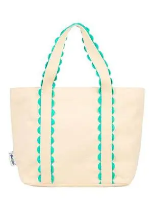 AME & LULU Nantucket Mini Tote - Teal