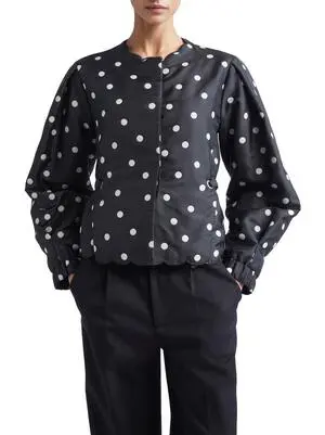 Stine Goya Polka Dot Jacket - Quilted Dots