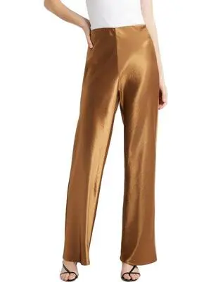 Rails Silvi Satin Pants - Ginger