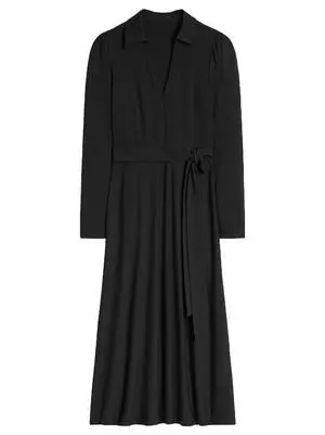 Boden Imogen Long Sleeve Jersey Dress - Black