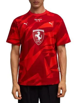 PUMA X Ferrari 20 Years Of Red T-shirt - Rosso Corsa