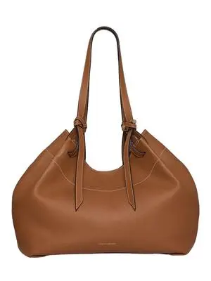Strathberry Barra Leather Tote - Tan