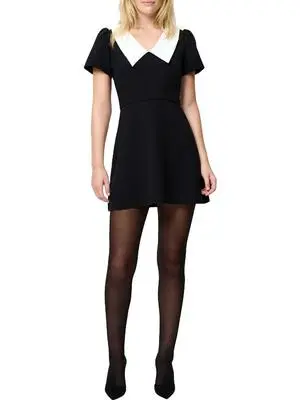 FRENCH CONNECTION Azra Collared Minidress