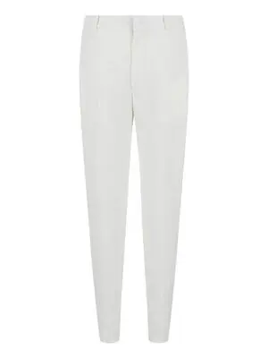 Alexander McQueen Cigarette Trousers - Cream