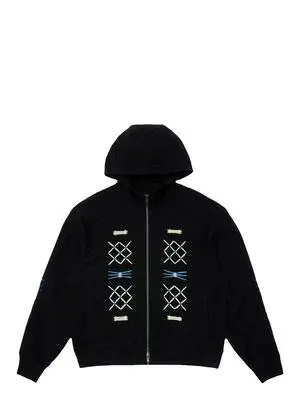 ADER ERROR Hooded Zip-Up Cardigan