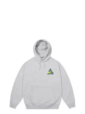 PALACE X Nike Tri Swoosh Hood - Grey
