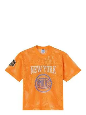 OVO Nba New York Knicks Mesh Jersey - Orange